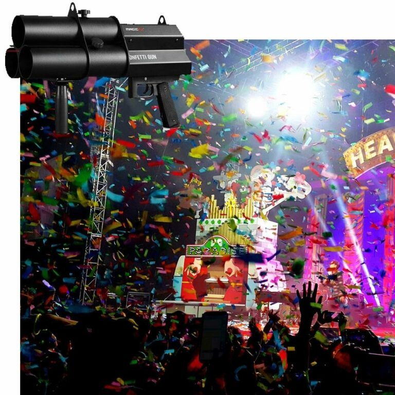 Confetti set 1 | 2x MagicFX Power shot + 2x buizen - lichtgeluidhuren.nl