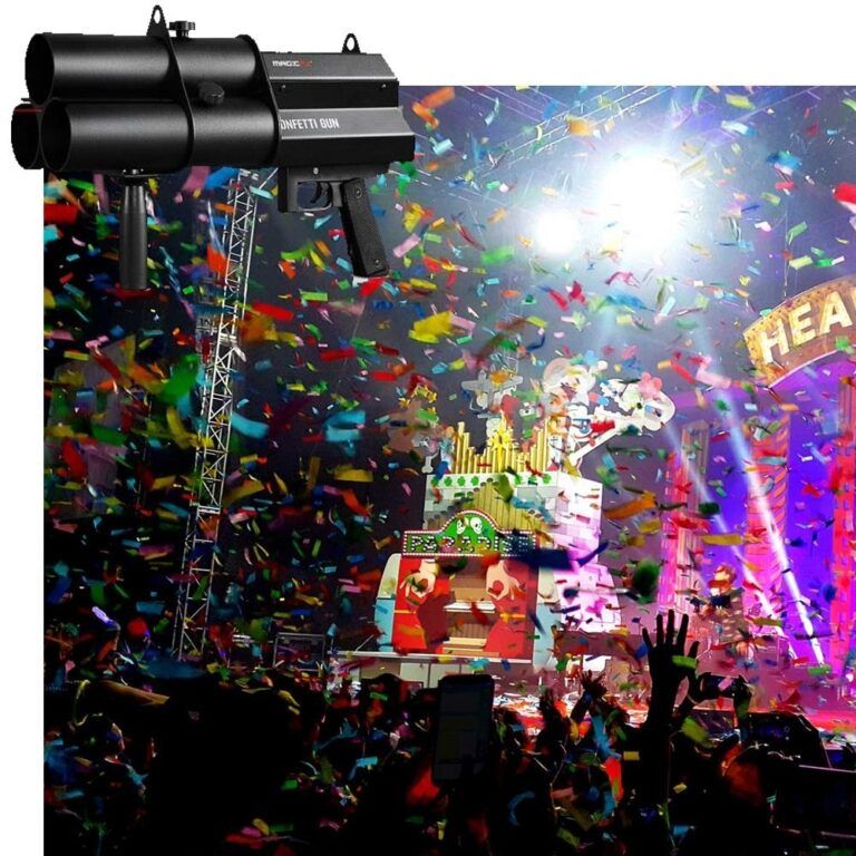 Confetti set 1 | 2x MagicFX Power shot + 2x buizen - Lichtgeluidhuren.nl